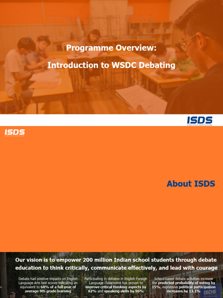 Tejas Subramaniam: WSDC Debate Insights | PDF | Argument | Critical Thinking