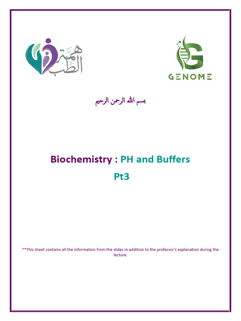 Biochemistry Sheet 5 (V1) | PDF | Carbon Dioxide | Physiology