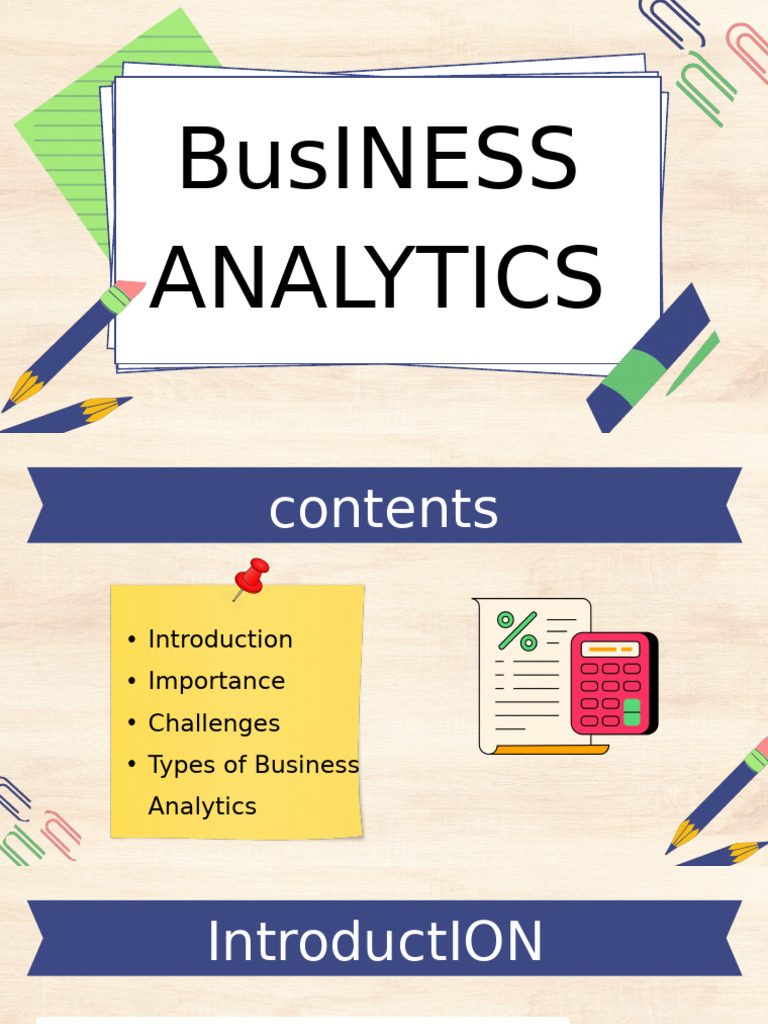 Business Analytics | PDF