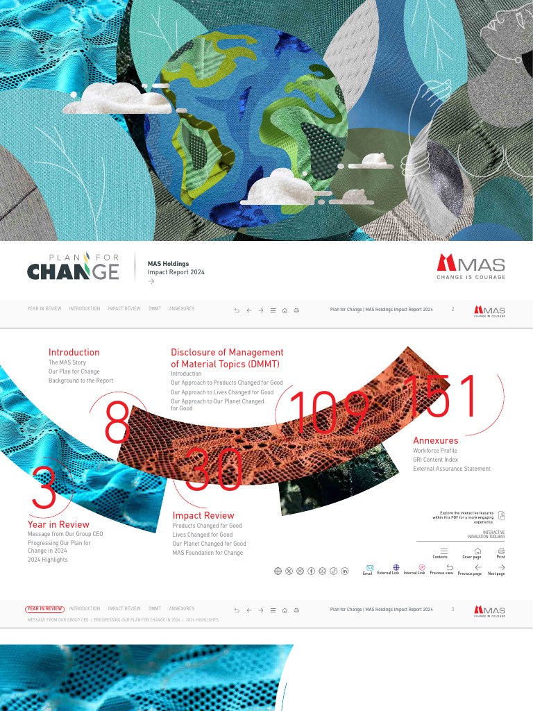 MAS Holdings Impact Report 2024 | PDF | Governance | Sustainability