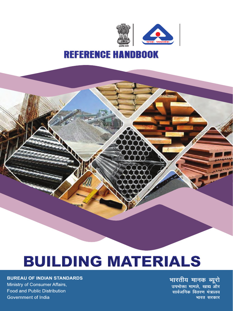 BIS Reference Handbook on Building Materials | PDF