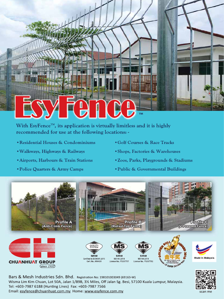 EsyFence Catalogue | PDF