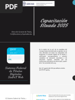 Presentación Sistema de Titulos Digital | PDF | Red mundial | Internet y web