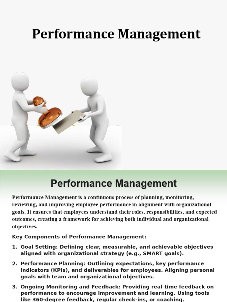 Performance Appraisal Lecture Pdf Performance Appraisal Goal Setting