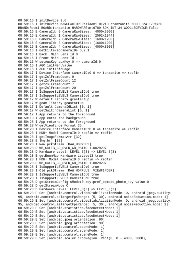 Log 20250711 | PDF | Mobile Phones | Computer Engineering
