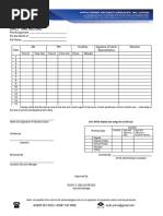 OT Claim Form Revision 2024 | PDF | Working Time