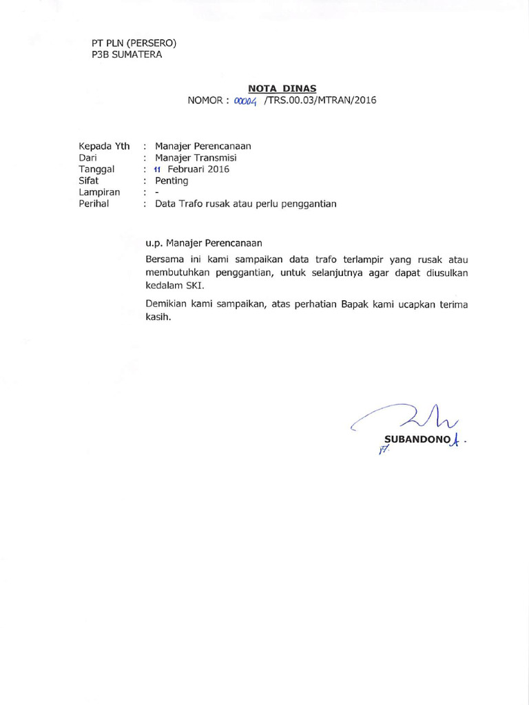 Justifikasi Trafo | PDF