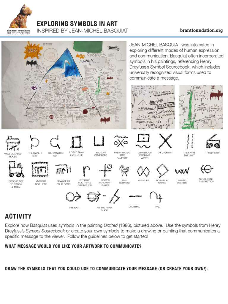 Basquiat Symbols Activity | PDF
