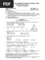9 Cbse - 7.triangles (Worksheet) | PDF | Elementary Geometry ...