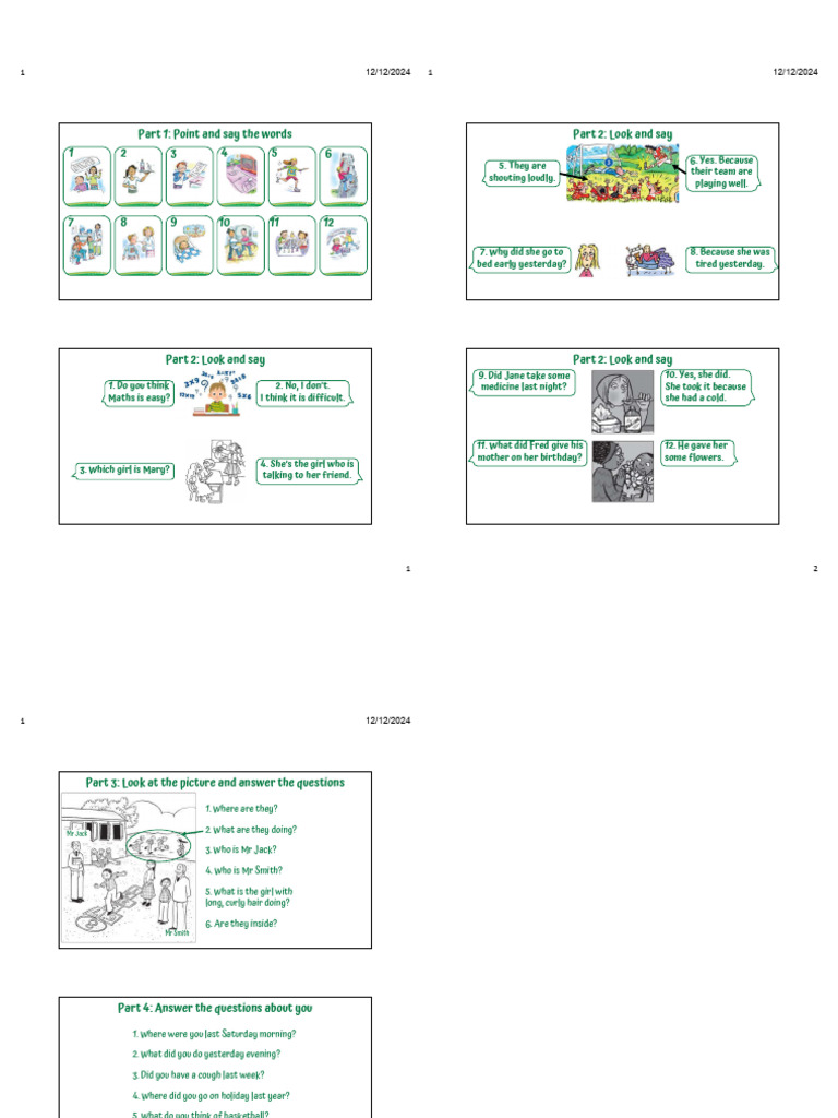 English Speaking Practice Exercises | PDF | Chess | Chess Theory