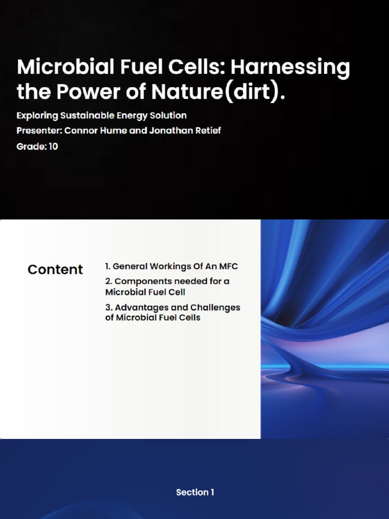 Microbial Fuel Cells | PDF