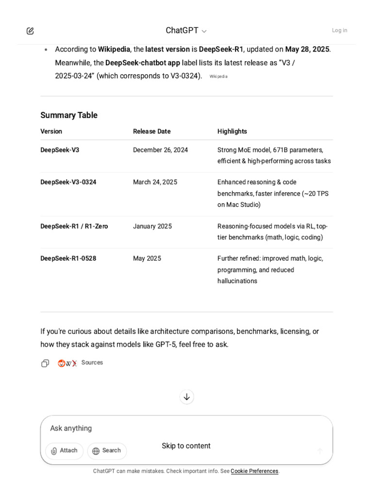 Deepseek Version | PDF