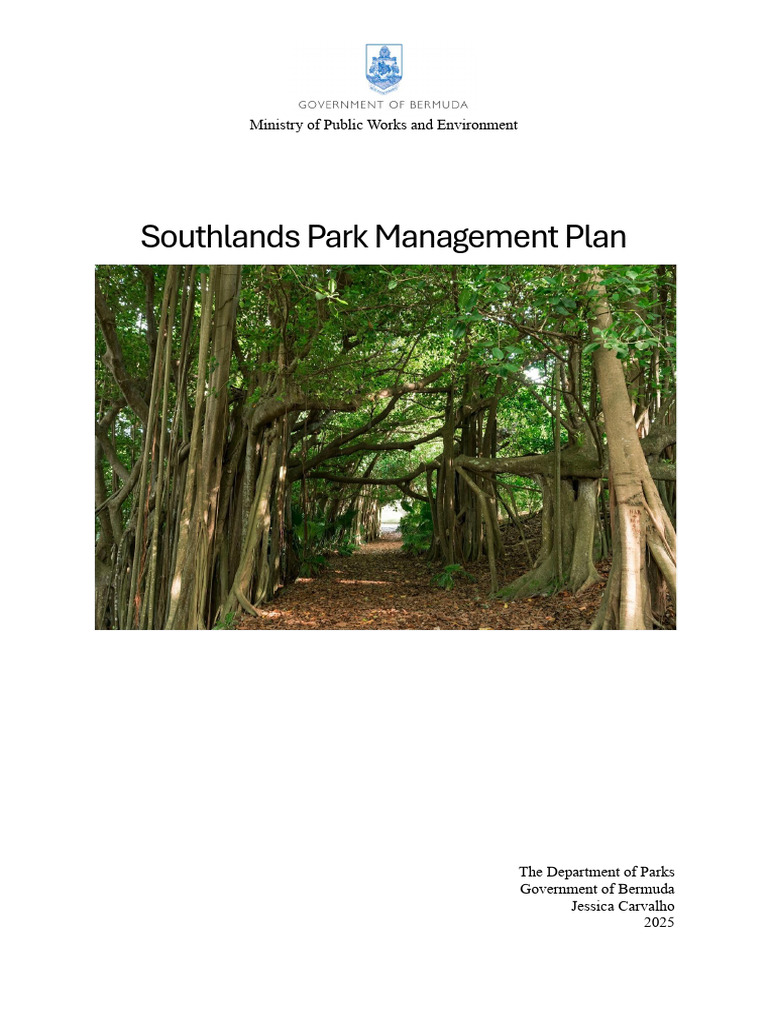 Southlands Park Management Plan - July 2025 Draft | PDF | Parks ...