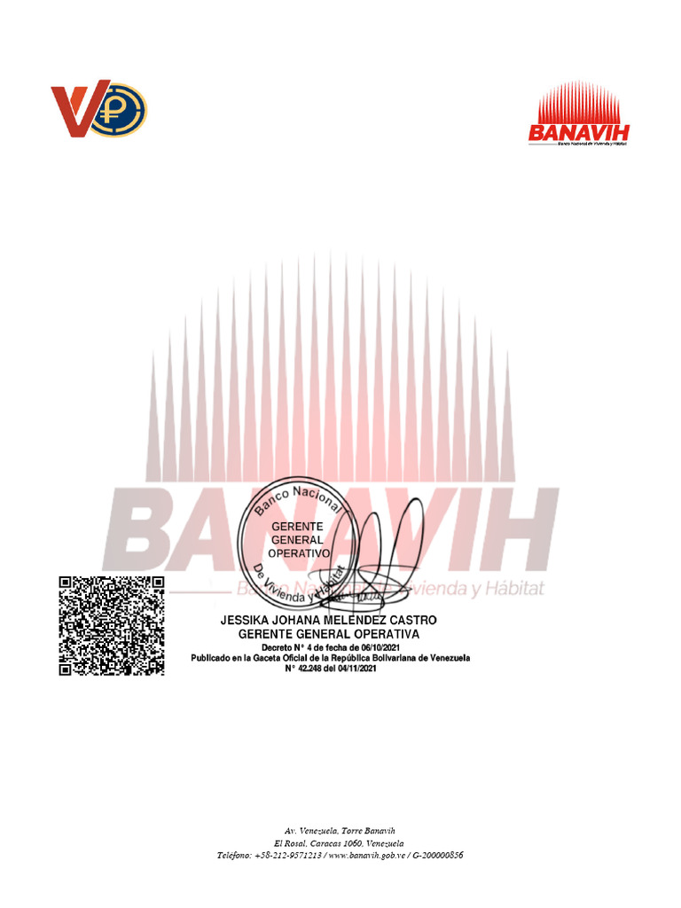 Certificado de Solvencia FAOV Venezuela | PDF