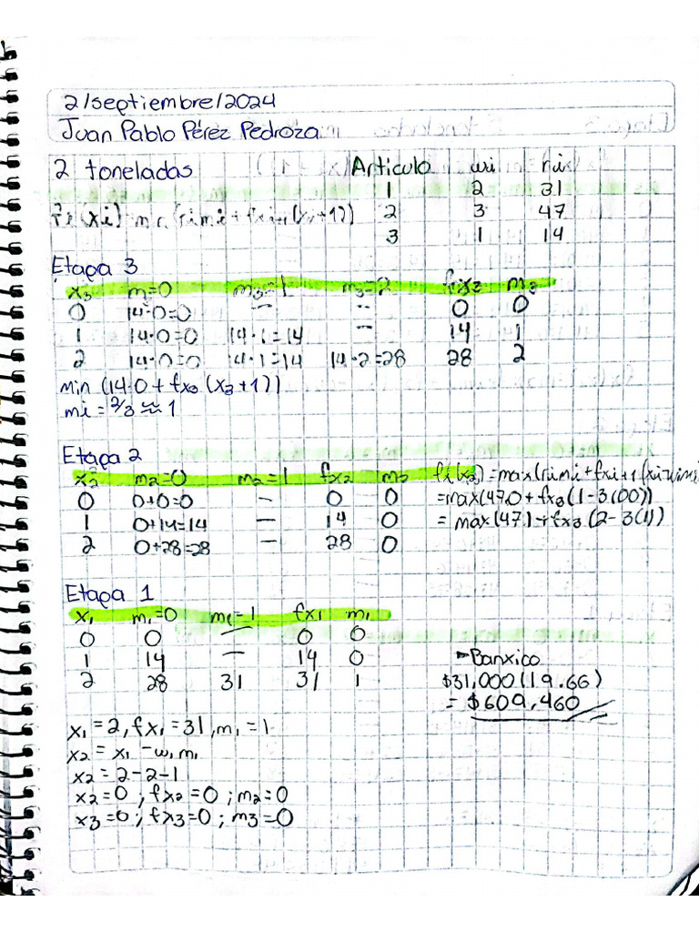 Ejercicio2y5Toneladas JPPP | PDF