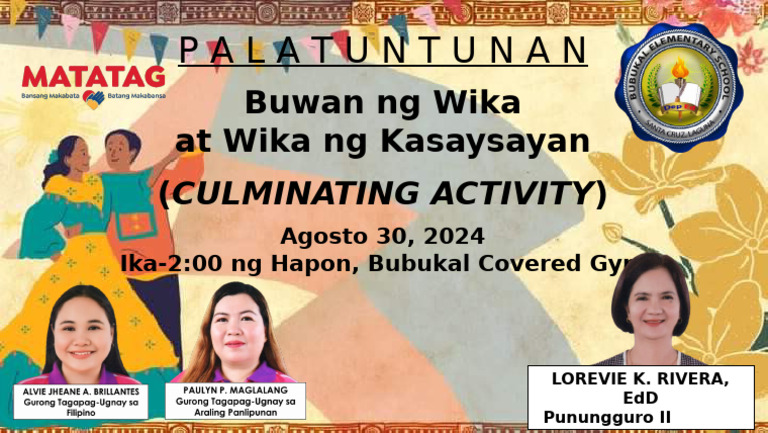 Culminating Activity Tarp | PDF