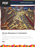 Samory Touré's Military Resistance in West Africa | PDF | West Africa ...