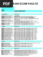 A330 ECAM Warning Reset Guide | PDF | Aircraft Flight Control System | Rudder