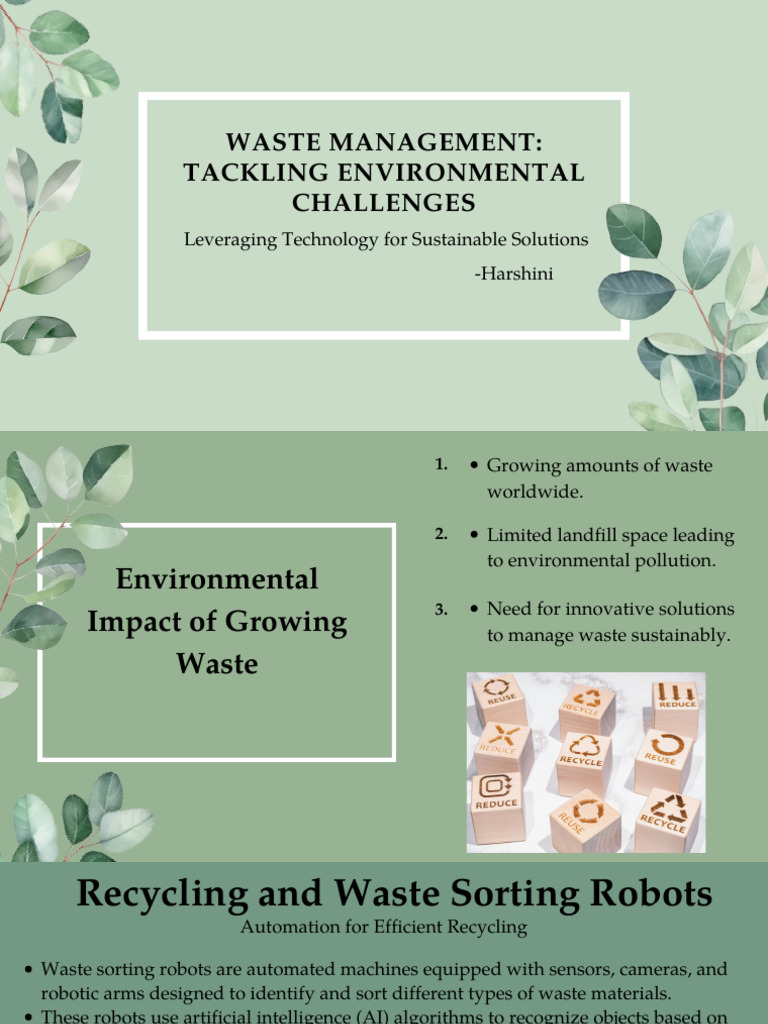 Innovative Waste Management Solutions | PDF | Waste | Waste Management