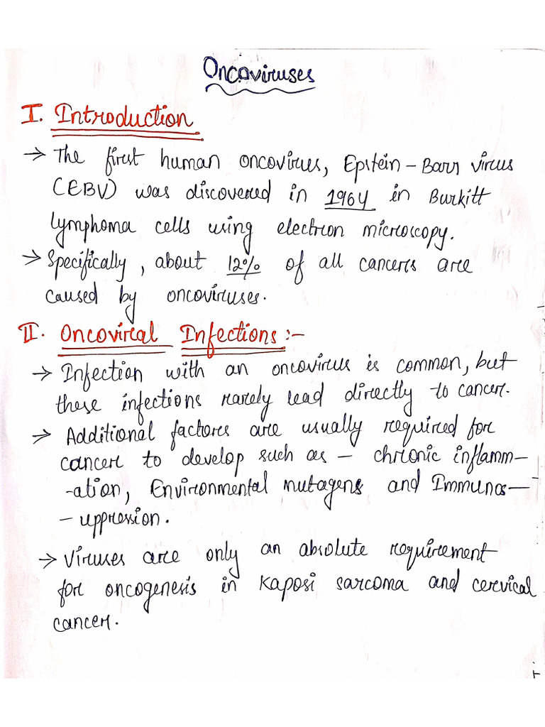 Oncovirus | PDF