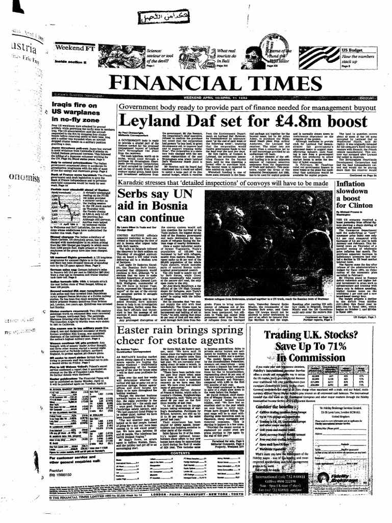 Apr 10 1993, Financial Times, #1005, UK (En) | PDF