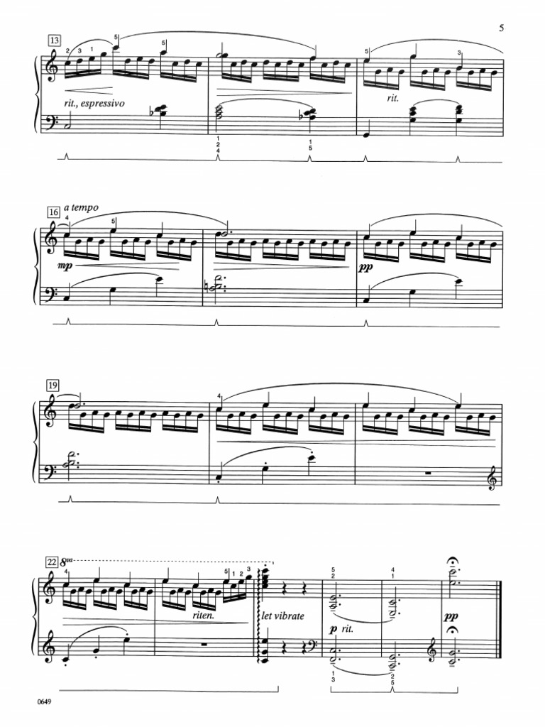 William Gillock Lyric Preludes in Romantic Style 2 | PDF