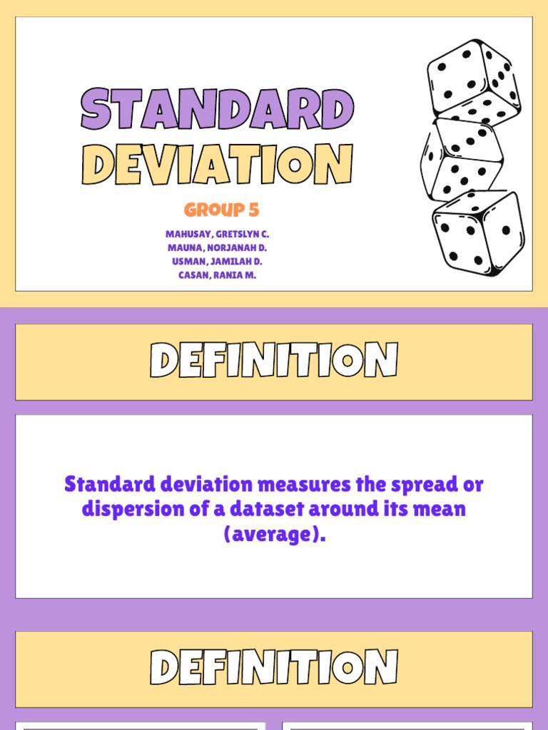Standard Deviation | PDF
