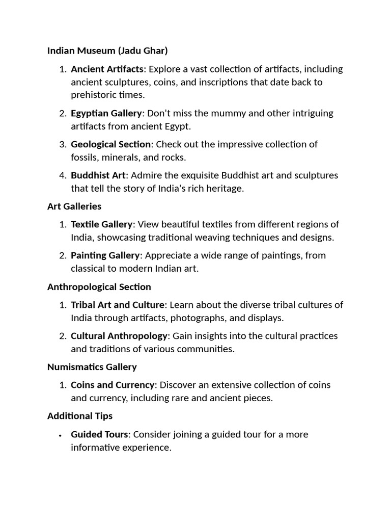 Indian Museum | PDF