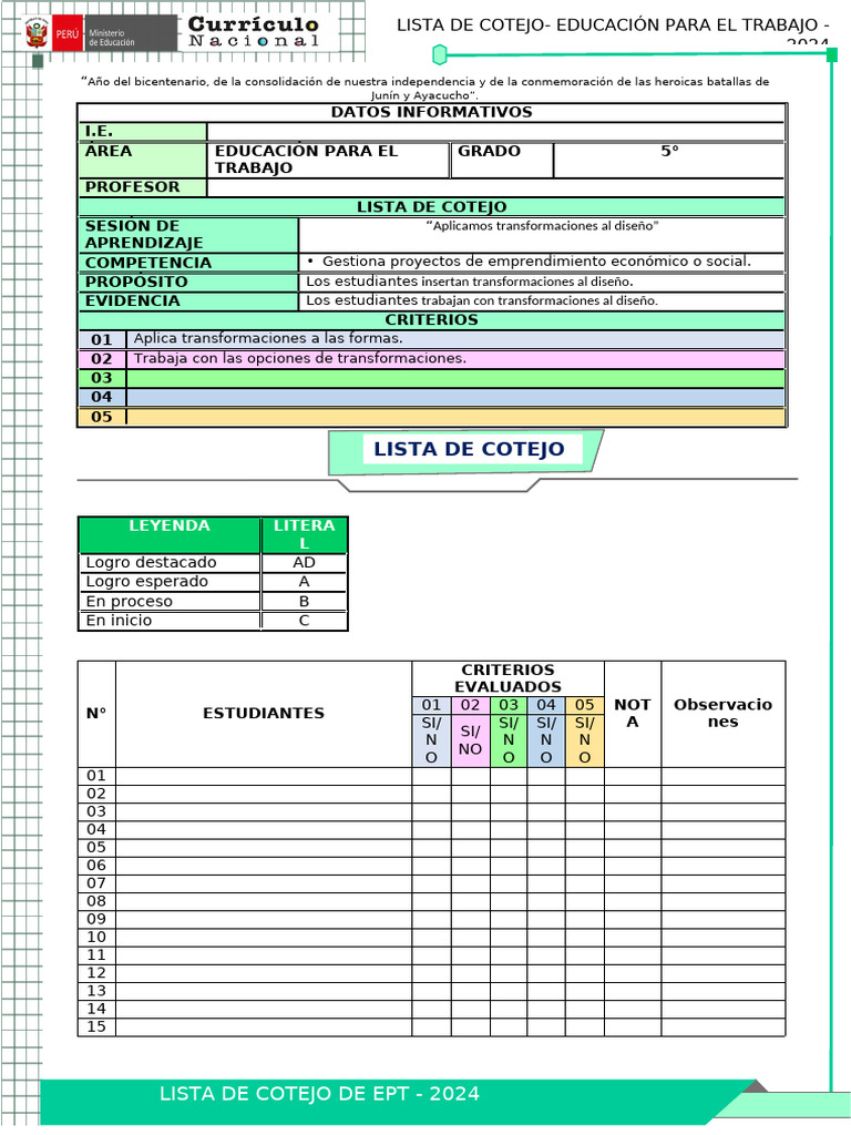 5° LC Act 5 Ept | PDF | Aprendizaje