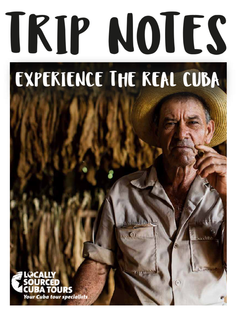 Cuba Trip Notes LSC 2023 | PDF | Gratuity | Debit Card