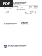 Urinalysis Report Form: Physical Examination | PDF