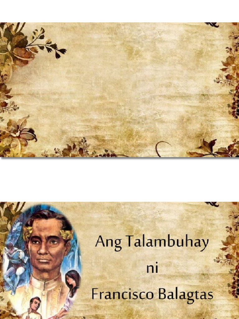 Florante at Laura Talambuhay Ni Francisco Balagtas 67bdc8200acfa | PDF