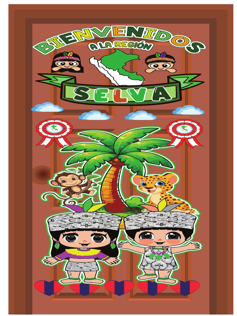 Decoración de Puerta 01-La Region Selva - 2 | PDF