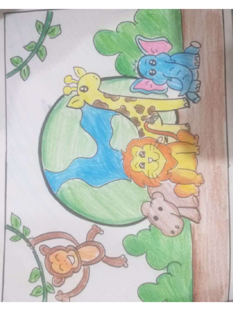 3rd Class Art Animals | PDF