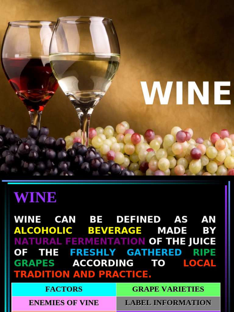 Printable Wine Grape Varietal Guide | PDF | Wine | Grape