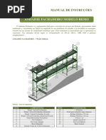 Manual Andaime Fachadeiro | PDF | Andaime | Resistência dos materiais