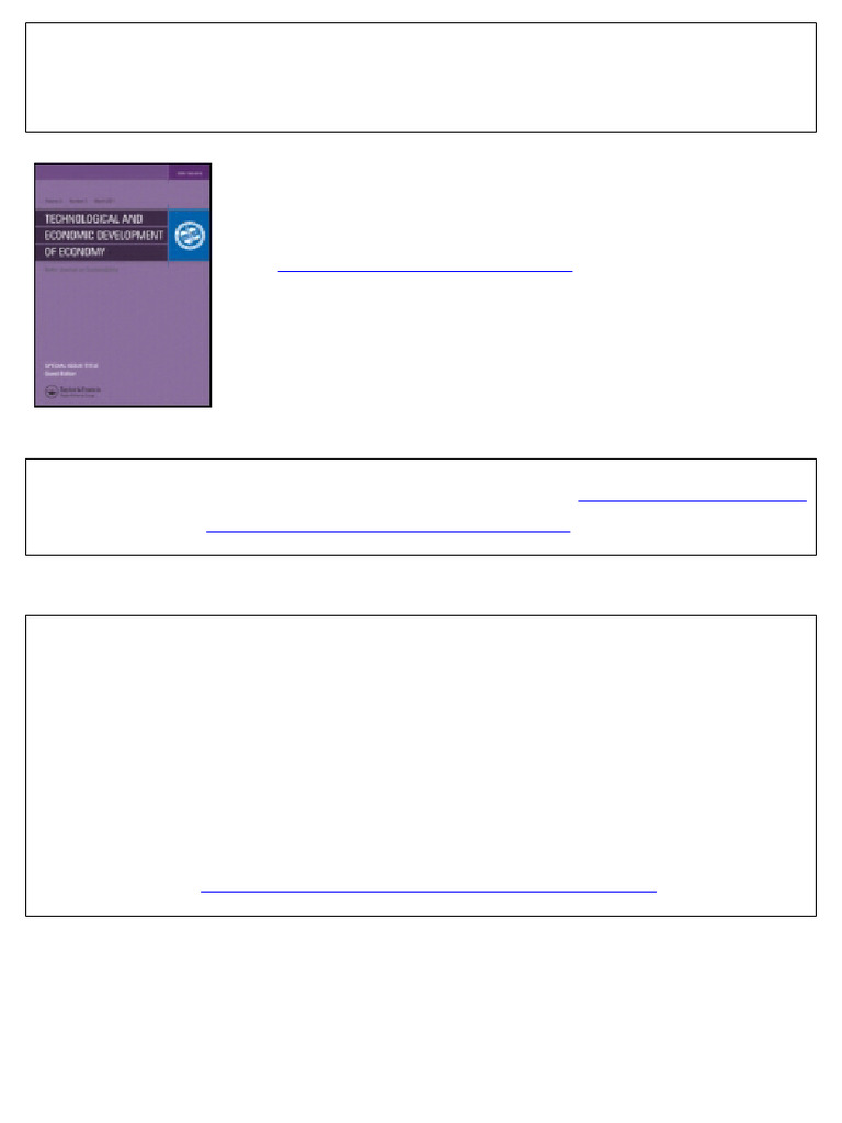 Innovative_classification_of_technology_foresight_ | PDF | Quantitative Research | Science
