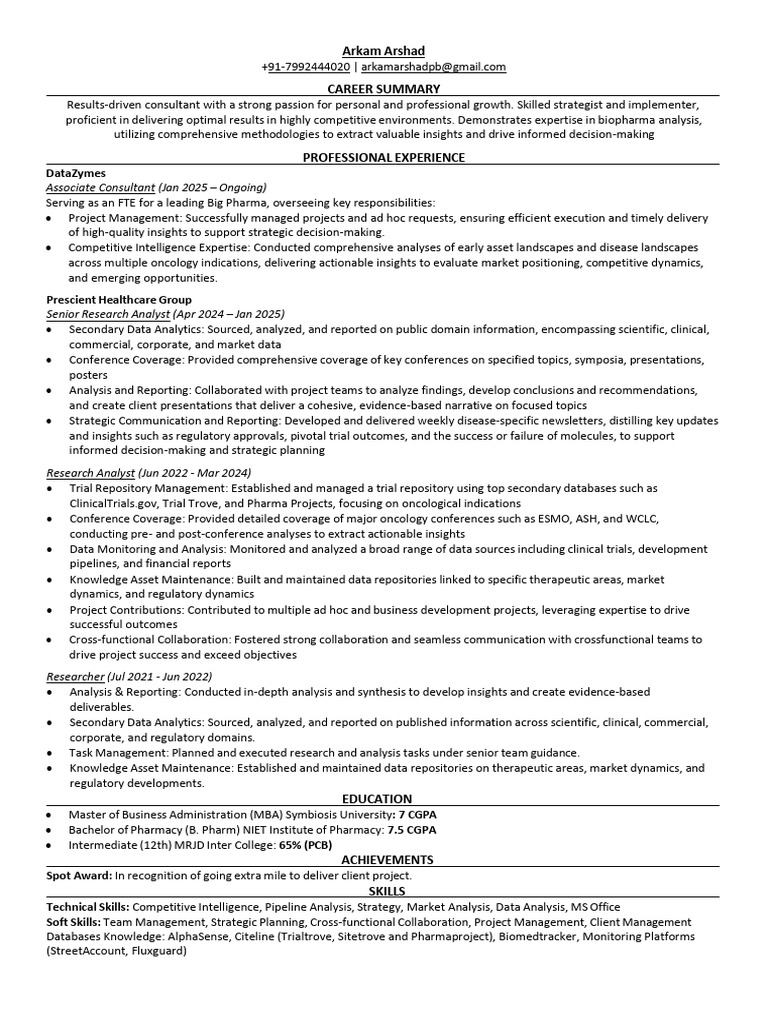 DataZymes Analytics Overview | PDF | Data | Analysis
