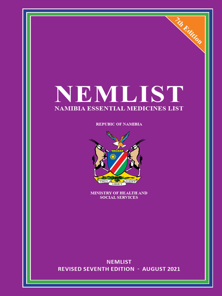 Namibia Essential Medicines List 2021 | PDF | Pharmacy | Medical ...