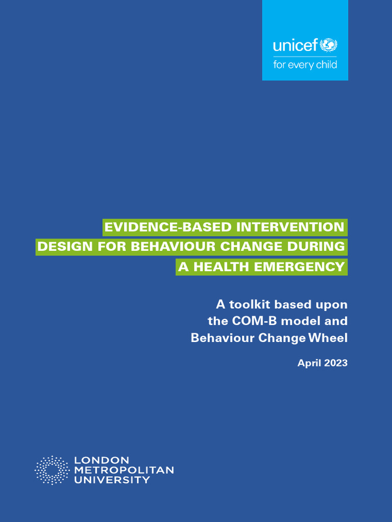 Evidence Based Intervention Design Behaviour Change 2023 | PDF ...