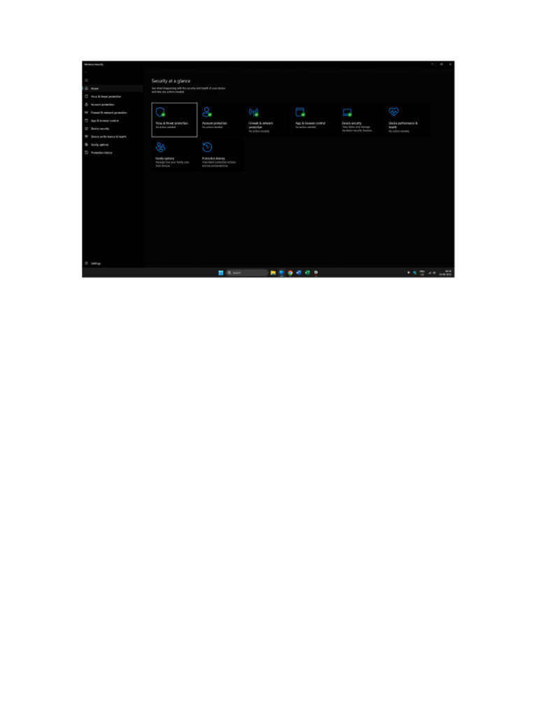 My Windows Security App | PDF