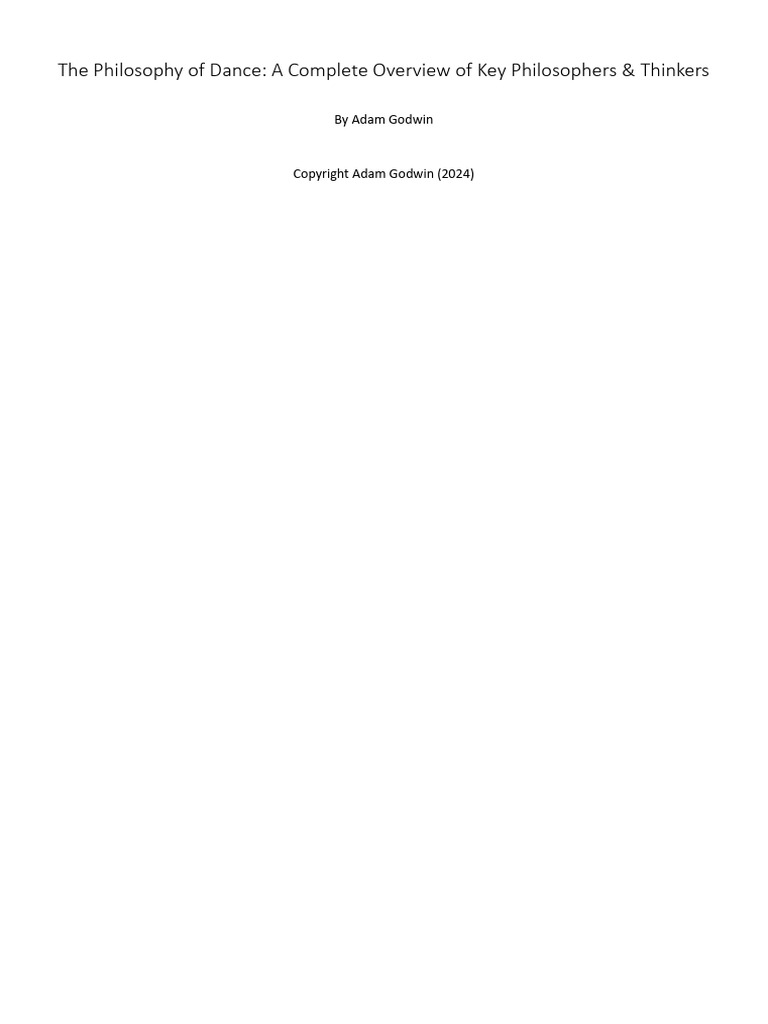 The+Philosophy+of+Dance+ +an+Overview+of+Key+Philosophers+&+Thinkers+ ...