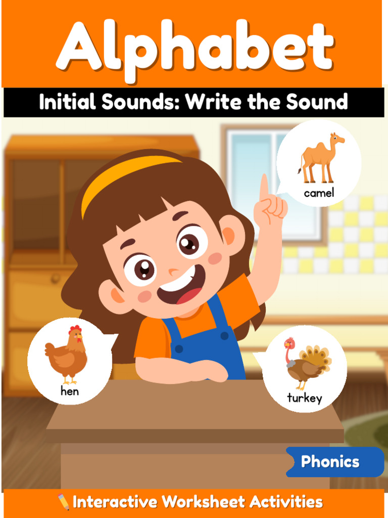Alphabet Write The Sound Worksheet Activity | PDF