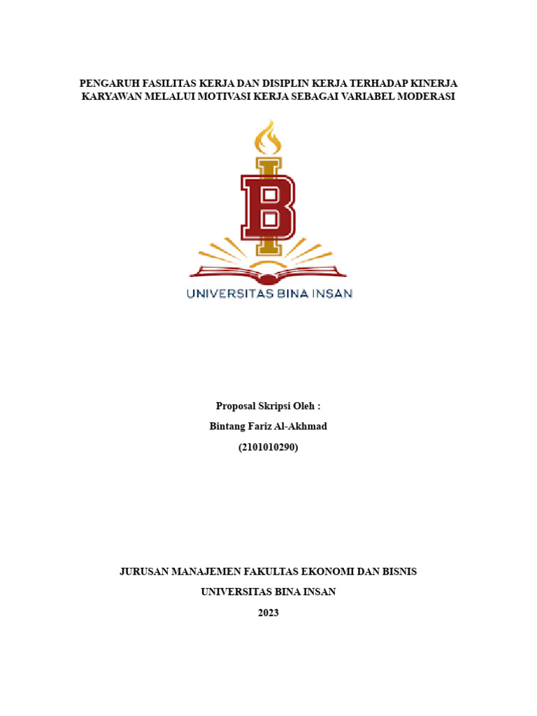 Bab 1 Dan Bab 2 - Bintang Fariz Al-Akhmad | PDF