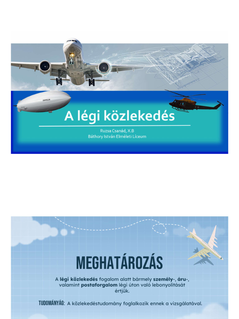 Légi Közlekedés | PDF