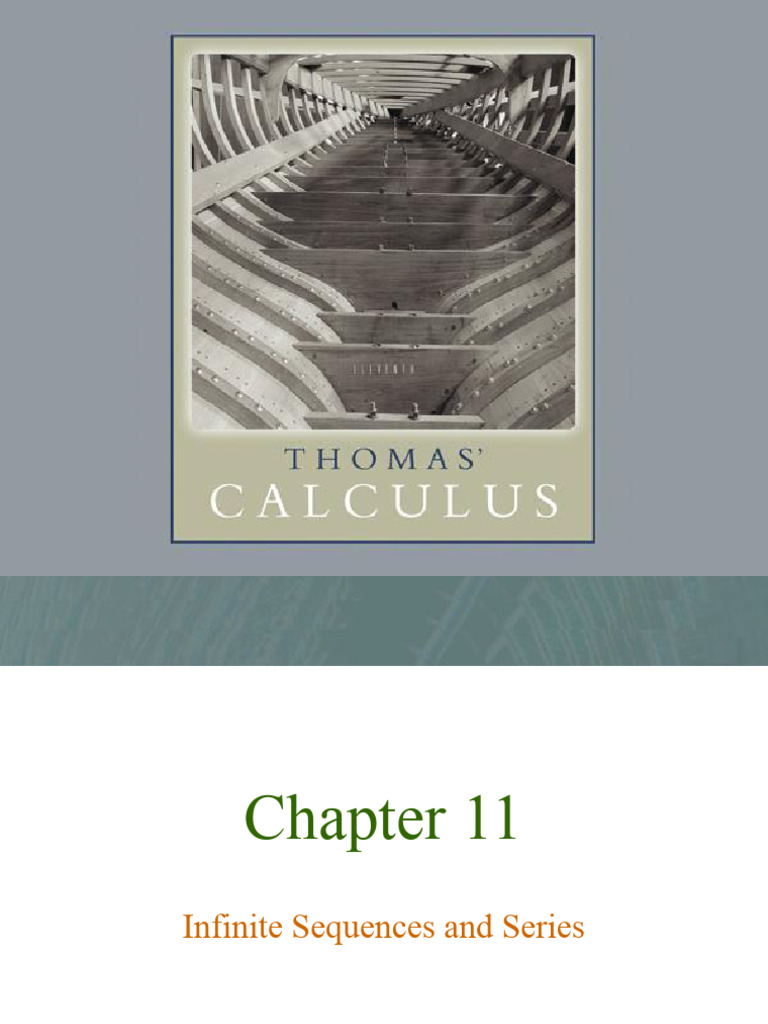 11 Infinite Sequences and Series PPT Ch11 | PDF | Complex Analysis ...