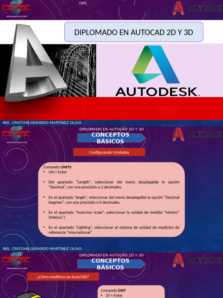 AutoCAD Clase 3 | PDF | Cad automático | Geometría