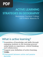 Geography CBA Lesson Plan Overview | PDF | Geography | Teachers