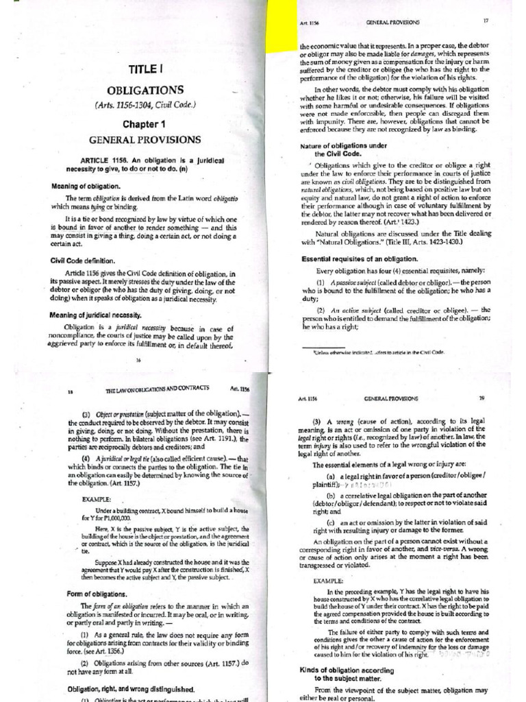 Oblicon - Chap1 | PDF