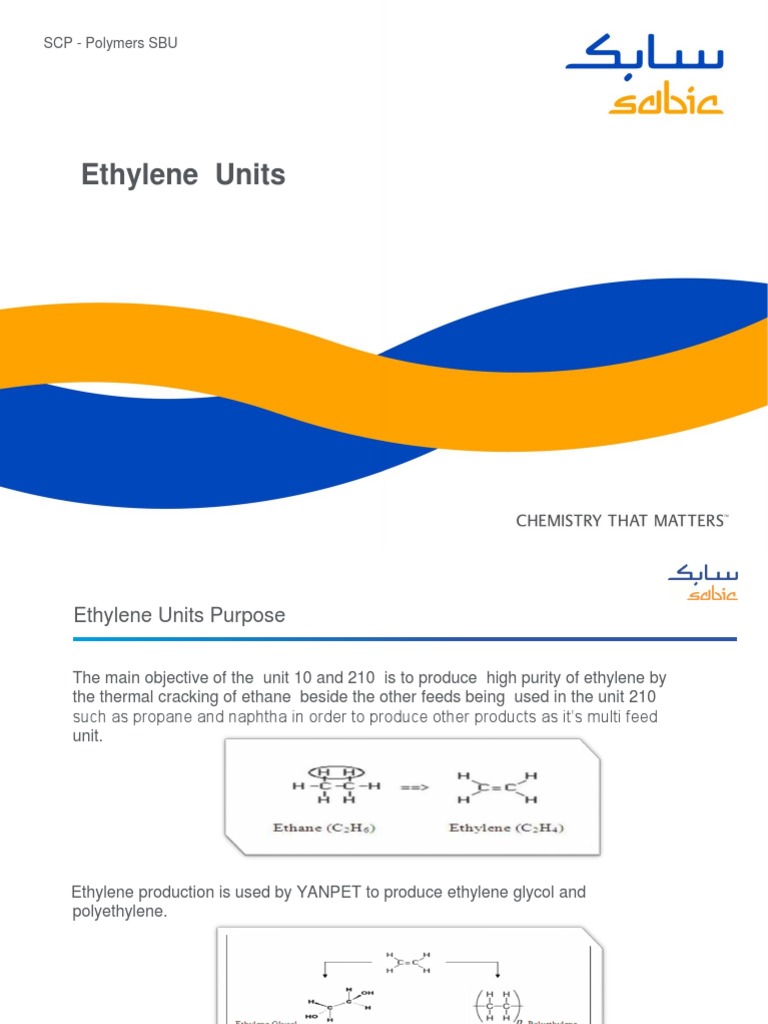 Ethylene Units | Cracking (Chemistry) | Ethylene